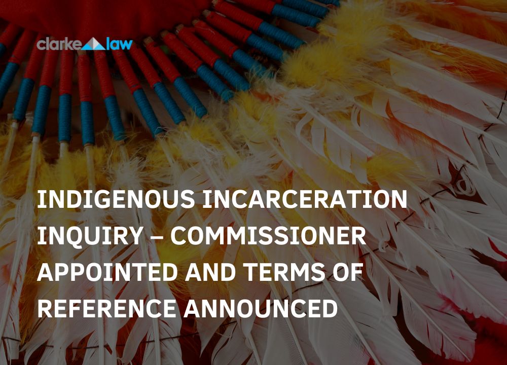 Indigenous Incarceration Inquiry – Commissioner Appointed and Terms of ...